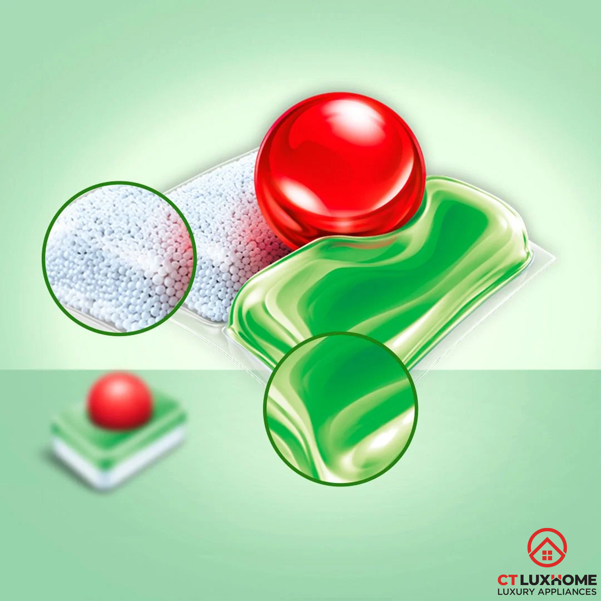 Viên rửa bát Finish Ultimate Eco 0% 100 viên chính hãng